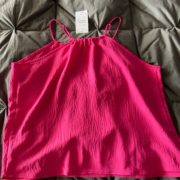 Tops | Nwt Hot Pink Tank | Poshmark